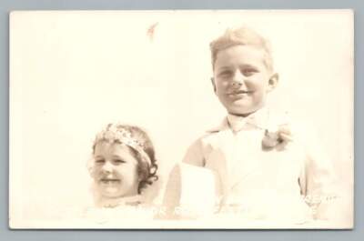 Portland Junior Rose Festival Prince & Princess RPPC Vintage Oregon ...