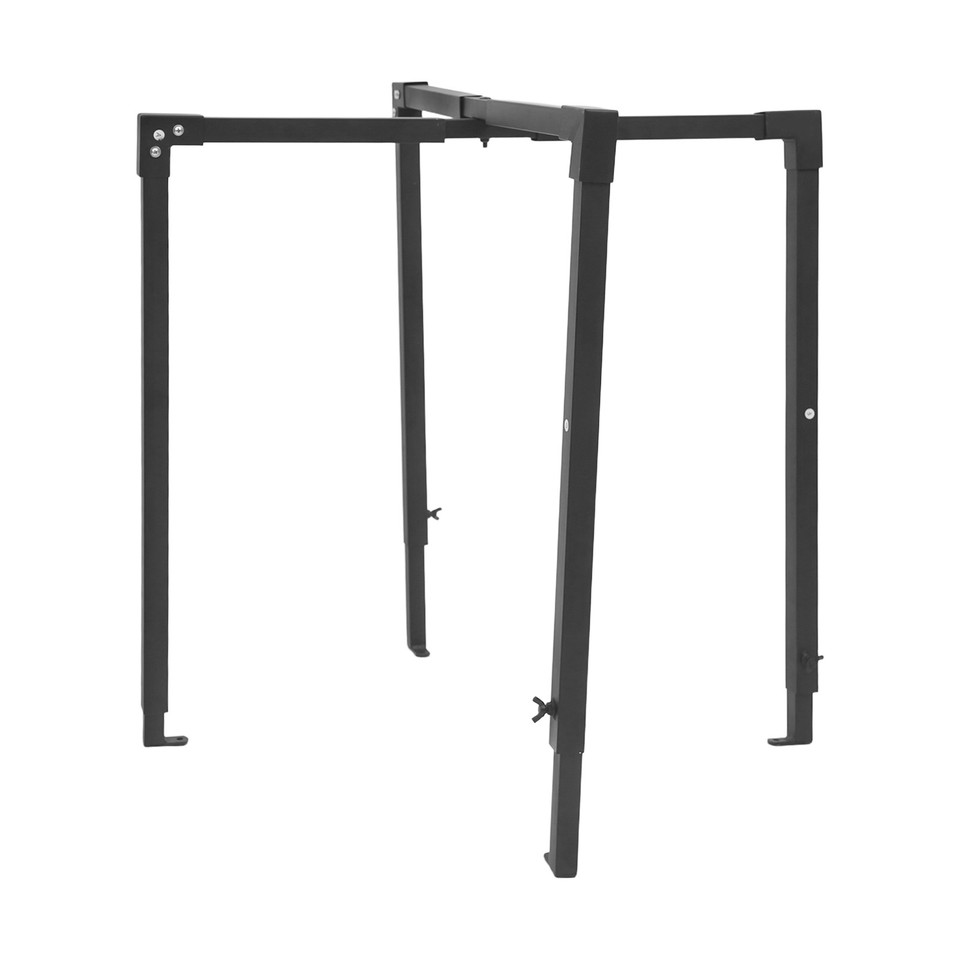 Adjustable AC Air Condenser Security Cage Black Steel Pipes 25-44" L,24 ...