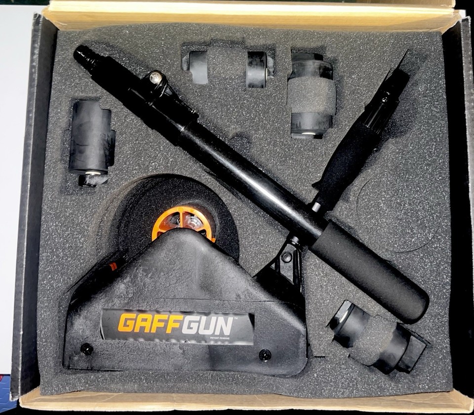 GAFFTECH - GAFFGUN BUNDLE - OPEN BOX - NEW(COMPLETE) - GAFFING - FREE ...
