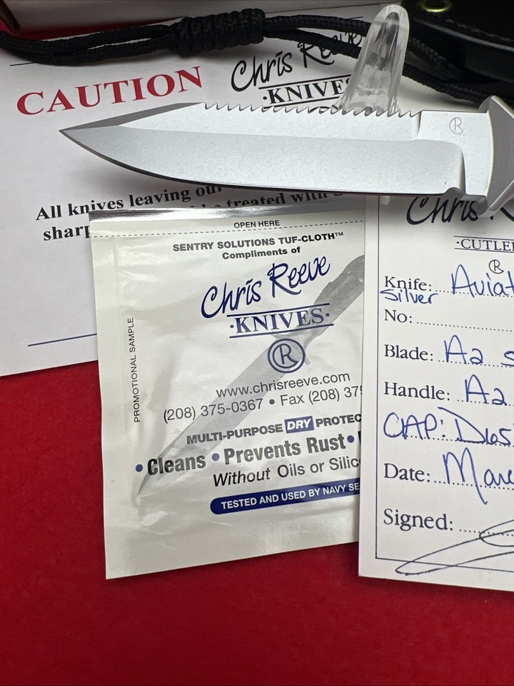 Chris Reeve Aviator - SILVER ULTRA RARE EDITION 2005 - NEW OLD STOCK | eBay