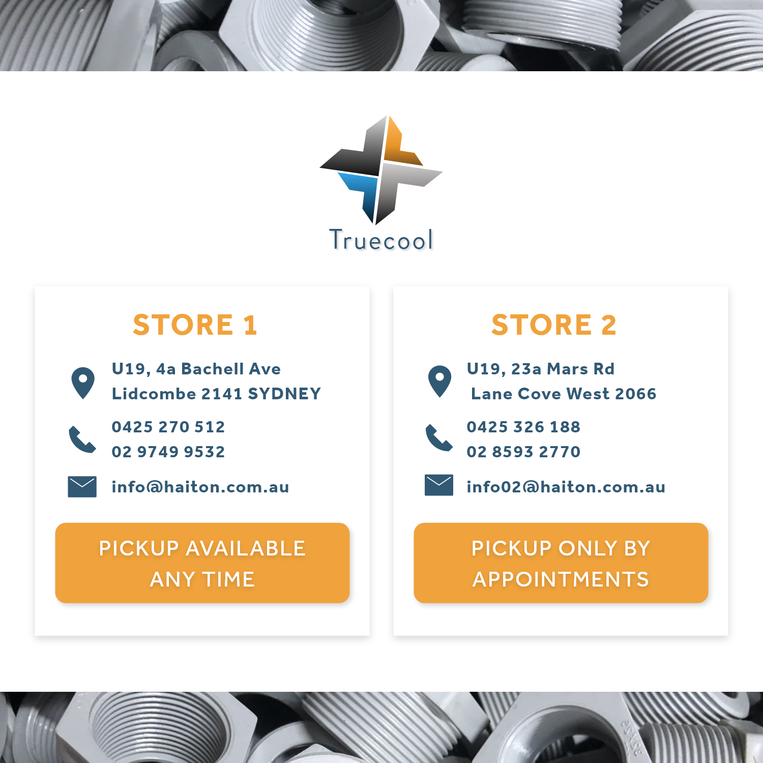 Air Con Metal Trunking Colorbond (2.4 meters x 100mm width) *Woodland ...