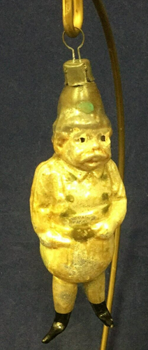 1920's Authentic Antique Keystone Cop Christmas Ornament with Annealed ...