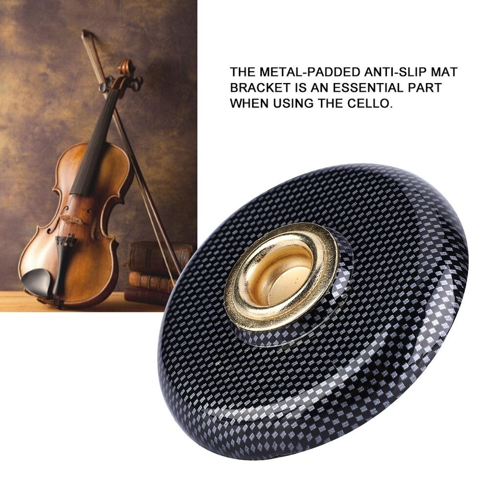 Cello Violoncello Anti Slip Pad End Pin Stand Holder Floor Protector ...