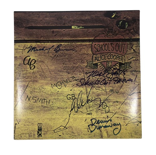Alice Cooper Band Signed Autographed Schools Out Vinyl Album | eBay