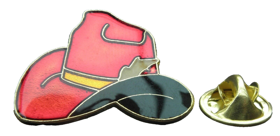 Cowboy Hat Pin Badge Country & Western Stetson Brooch | eBay