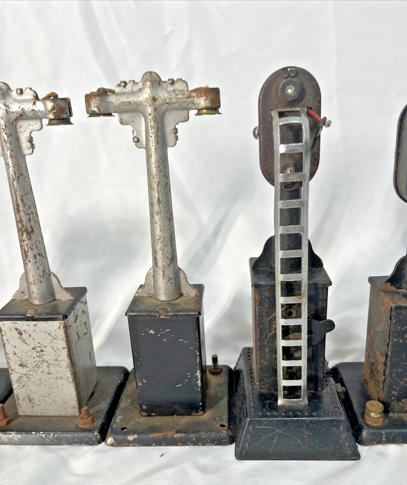 Lot of 11 Lionel Marx O Scale Train Lights Signals For Parts Or Repair ...