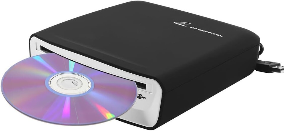 USB External Car Universal CD Player USB Connection Portable CD Players ...