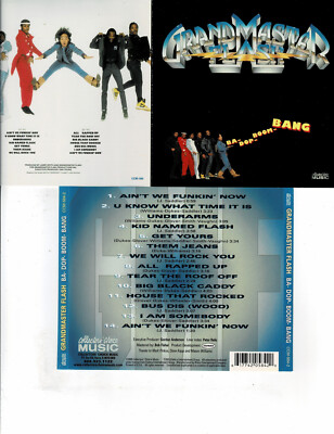 GRANDMASTER FLASH - BA-DOP-BOOM-BANG (CD 2005) SEALED **14 TRACKS ...