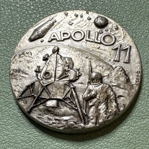 APOLLO 11 First Men On The Moon ARMSTRONG, ALDRIN, COLLINS Medal | eBay