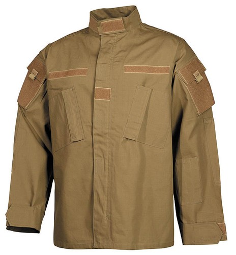 US Tactical Raid Acu Outdoor Combat Field Jacket Army Jacket Coyote M ...