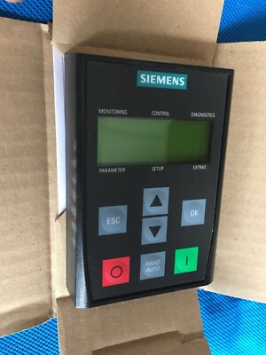 6SL3255-0AA00-4CA1 frequency converter G120 and CU240 display panel BOP ...