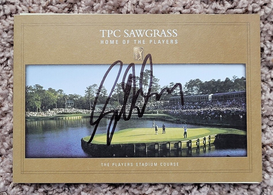 GEOFF OGILVY Signed TPC SAWGRASS Scorecard-THE PLAYERS | eBay
