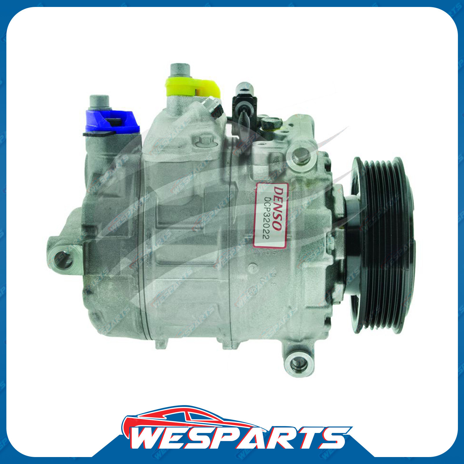 Denso Air Conditioning Compressor for Audi Q7 3.0 Turbo Diesel 3/06-On ...