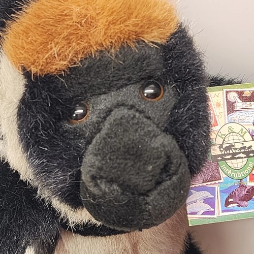 Vintage Hugging Silverback Gorilla Stuffed Animal Plush K&M Int'l 1999 ...