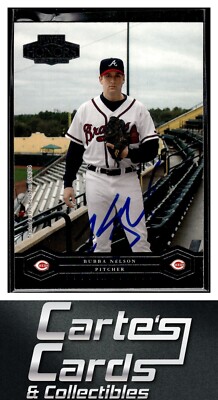 Bubba Nelson 2004 Playoff Honors #17 Cincinnati Reds TTM/IP Signed ...