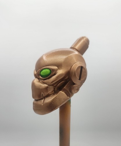 Marvel Legends Custom Invincible Robot Head 1/12 Scale Painted | eBay