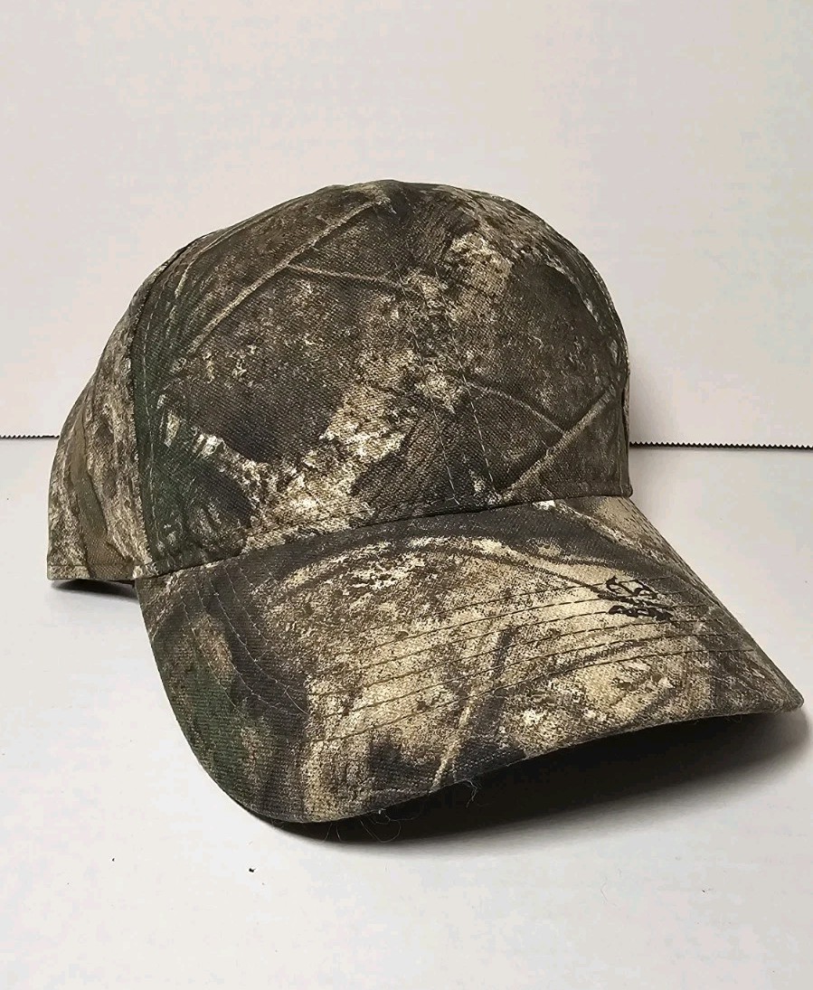 Camouflage Realtree APX Green Hat Vlcro Back OC Blank | eBay