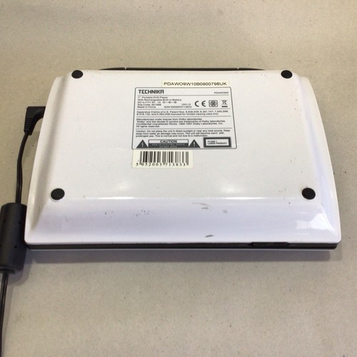 Technika 7" Portable DVD Player Tested & Working for Caravan Camper ...