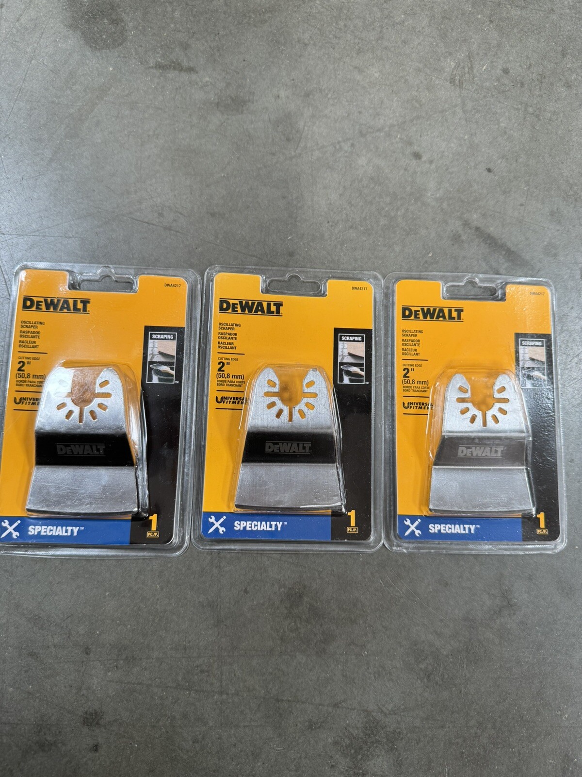 DEWALT DWA4217 Rigid Oscillating Scraper Blade for sale online | eBay