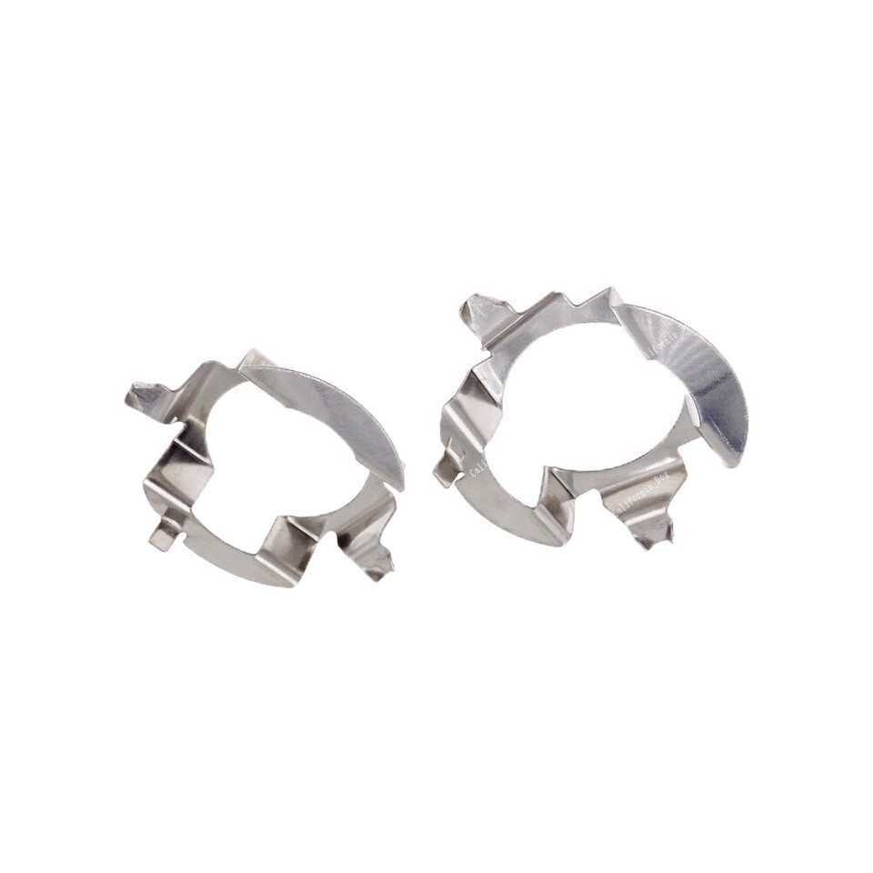 10X H7 LED Headlight Bulb Adapter Holder Retainer Clip Metal Twist Clip ...