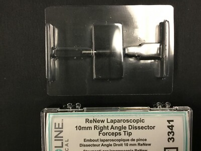 Microline Surgical 3341 RENEW LAPAROSCOPIC 10MM RIGHT ANGLE DISSECTOR ...