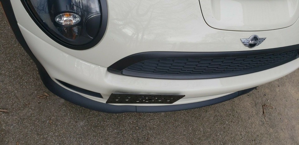 Bumper Tow Hook License Plate Mount Bracket For MINI Cooper F55 F56 ...