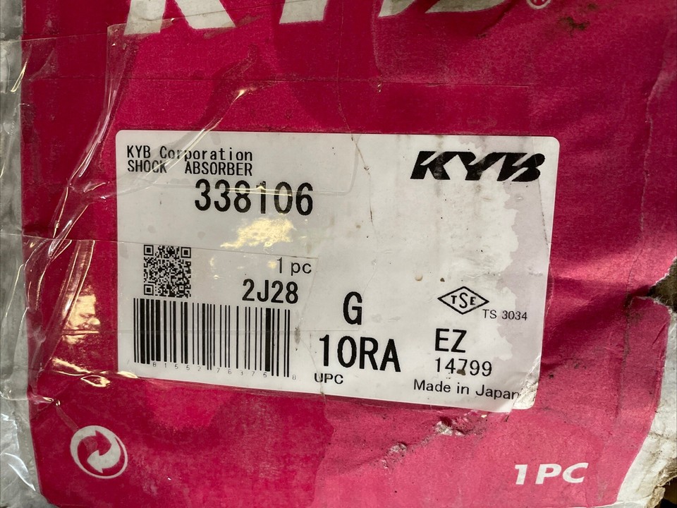 KYB 338106 Strut-12-17 Hyundai Accent/Kia Rio | eBay