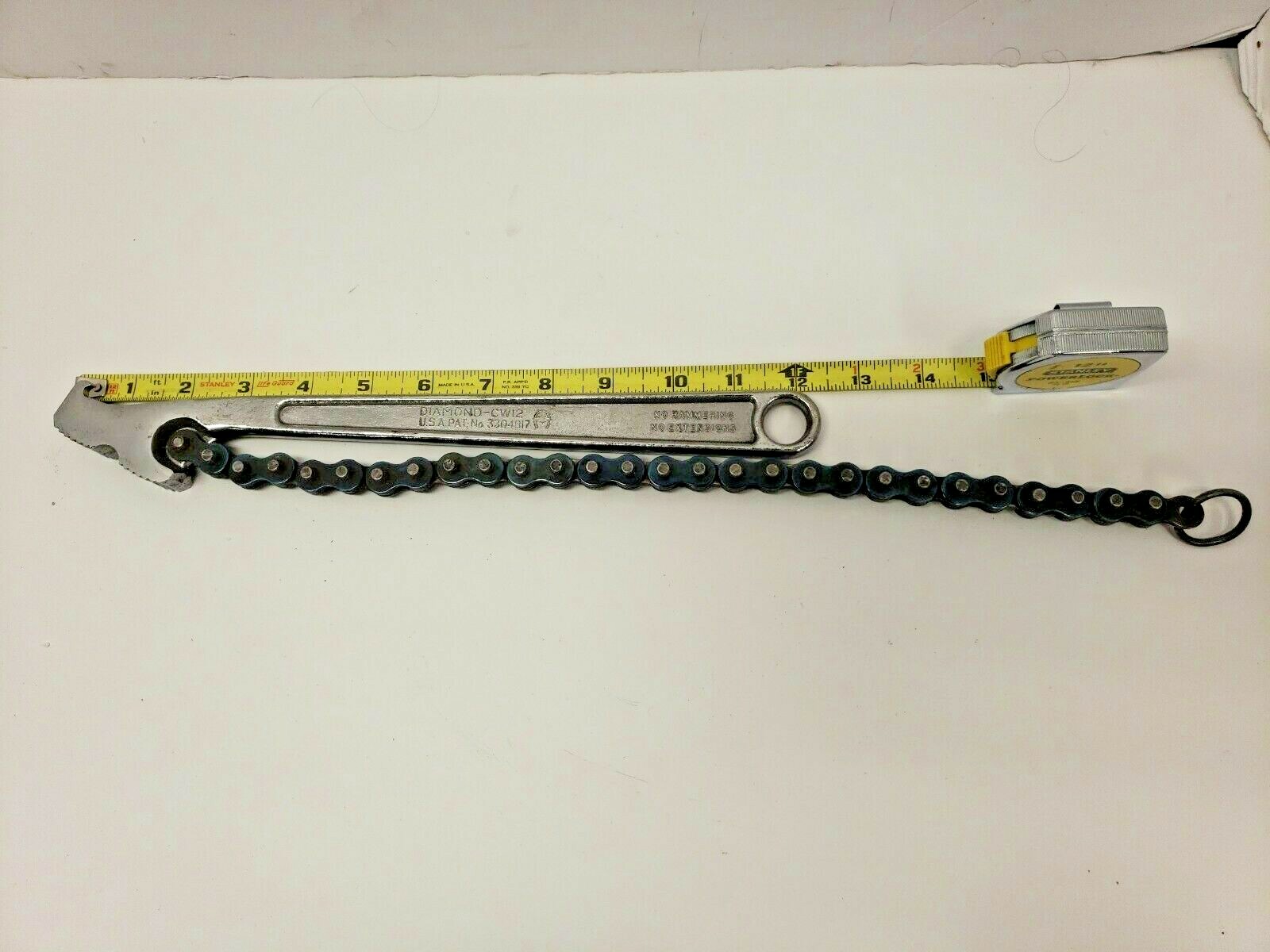 Diamond-CW12 12" Chain Wrench Diamond cw12 pipe tool CW12 3304817 | eBay