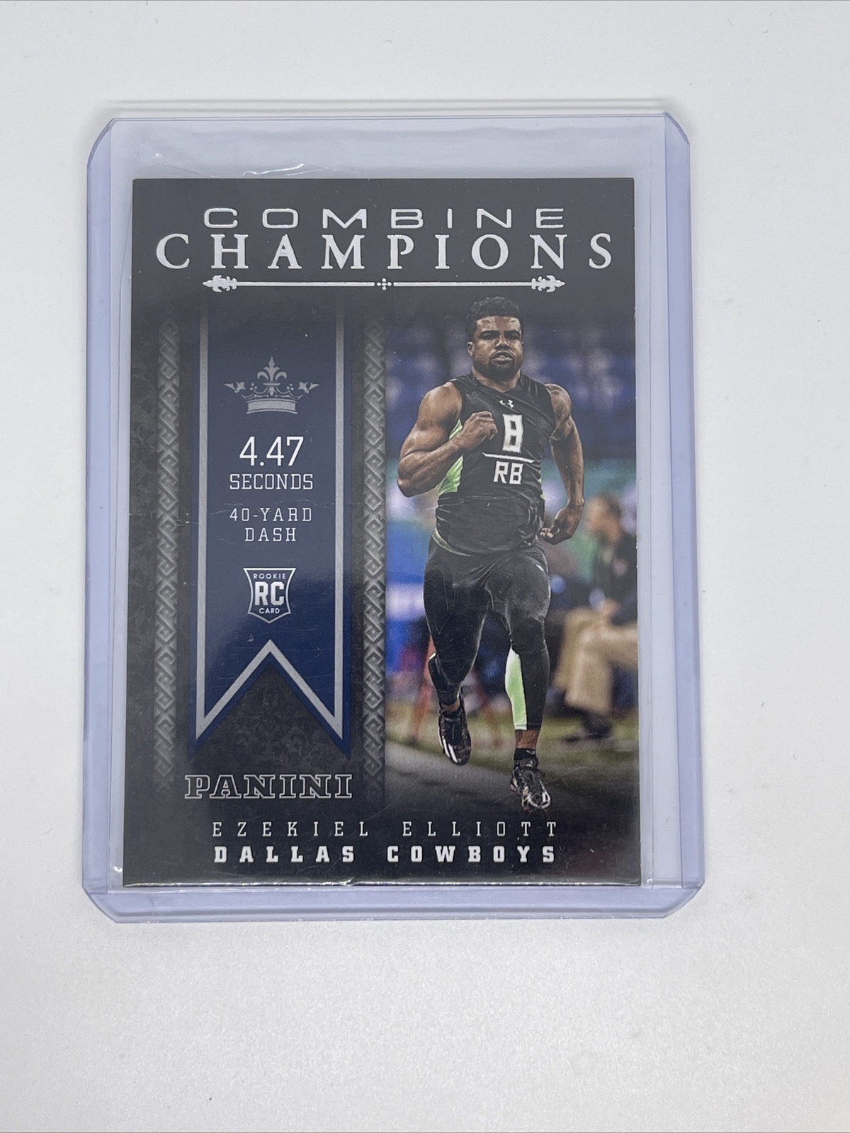 *crease* 2016 Panini Combine Champions Ezekiel Elliott RC #18 Dallas ...