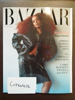 Harper's Bazaar Magazine Mar March 2024 Solange Cover Legacy Issue New ...