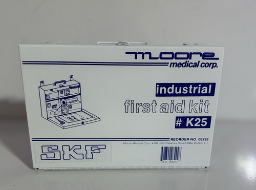 Vintage- {New} Moore Medical Ind First Aid Kit K50 1 Shelf Wall Mount ...