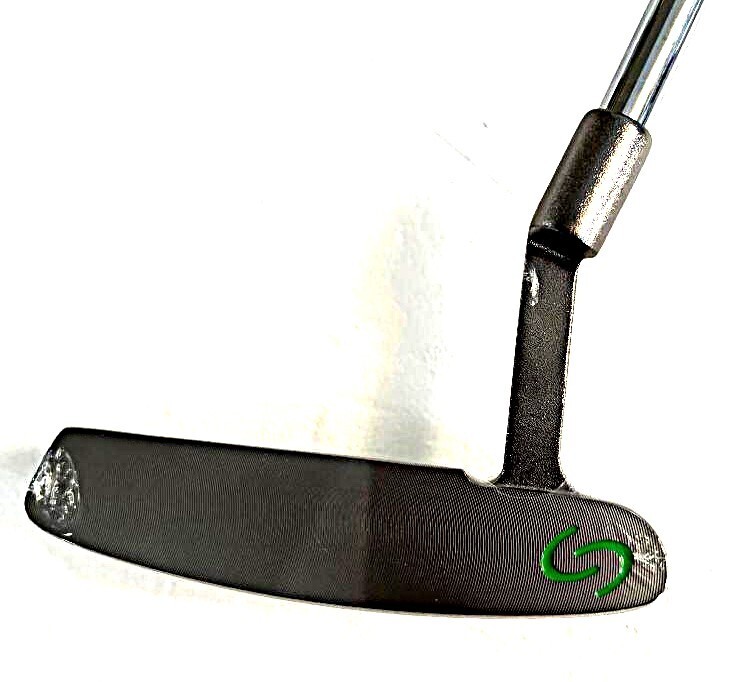 BOCCIERI Q2-M Mid-HEAVY BLADE PUTTER, EGK PFLAT GRIP, RH APOLLO SHAFT ...