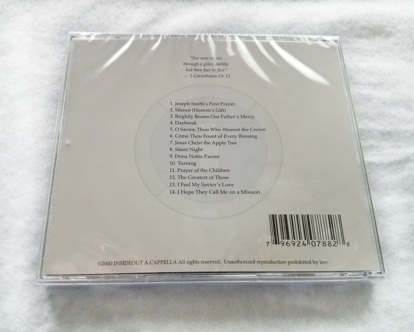 Reverence by Insideout a Cappella/InsideOut (CD, 2008, Insideout a ...
