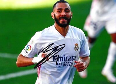 karim benzema signed Autographed | eBay