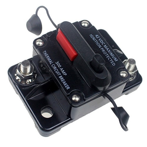 300A Circuit Breaker Dual Battery IP67 12V 24V Fuse Manual Reset ...