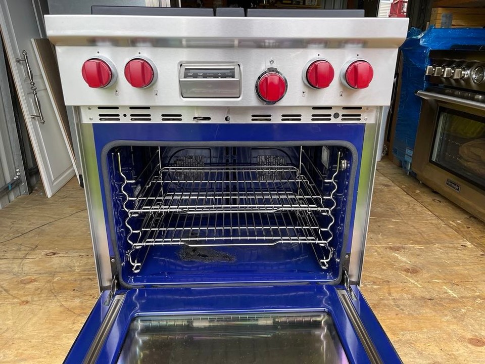 30'' Wolf Range Dual-Fuel DF304 (USED) | eBay