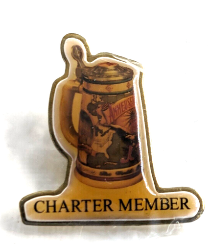 VTG Anheuser-Busch Beer Stein Collectors Club Charter Member Pin ...