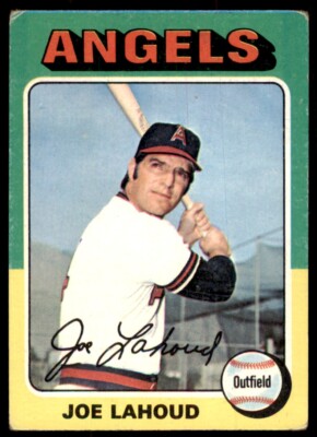 1975 TOPPS* JOE LAHOUD CALIFORNIA ANGELS #317 | eBay