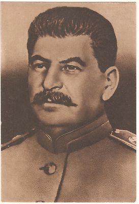 1940's Russia STALIN Unposted rare postcard | eBay