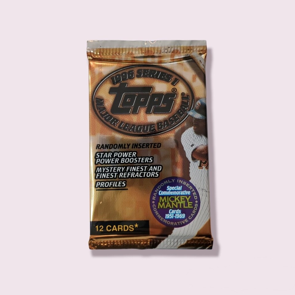 TOPPS 1990-2023 Unopened Baseball Card Packs Sealed MLB You Pick ...