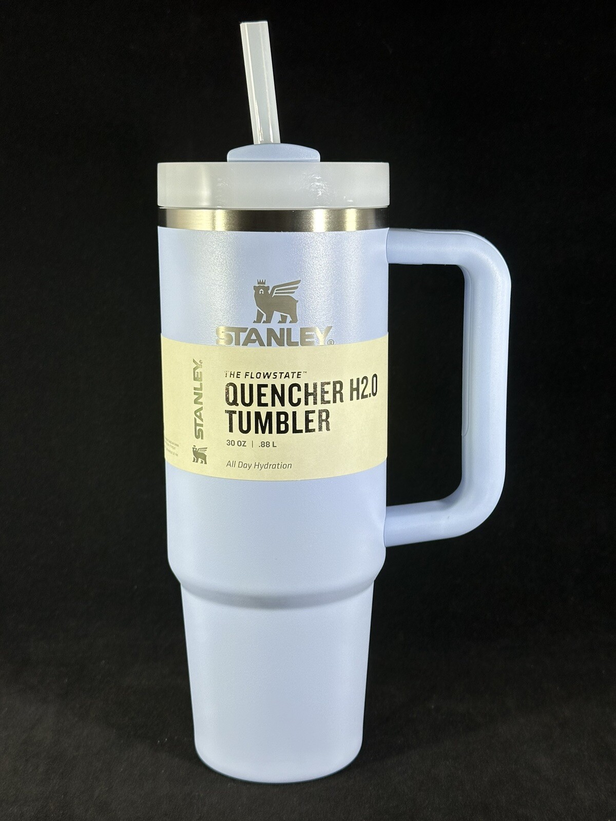 Stanley 30 oz Tumbler Heather Blue The Clean Slate Quencher H2.0 Flowstate