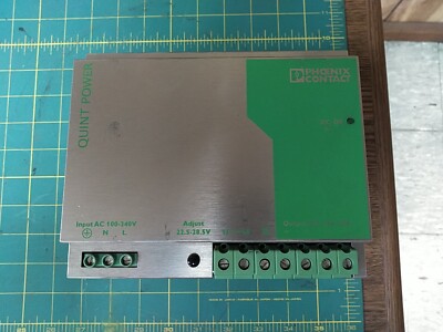 Phoenix Contact QUINT-PS-100-240AC-24DC-20 DIN Rail Mount Power Supply ...