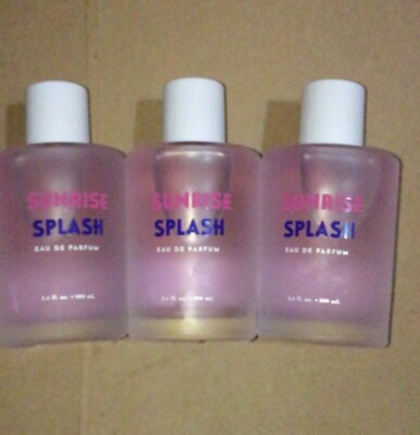 3x Sunrise Splash Eau Do Perfume For Women 3.4 Fl Oz | eBay