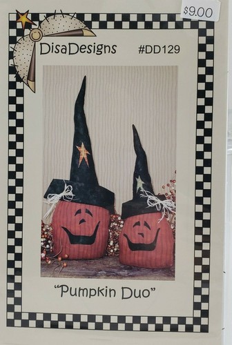Disa Designs Pumpkin Duo DD129 home decor quilt pattern | eBay