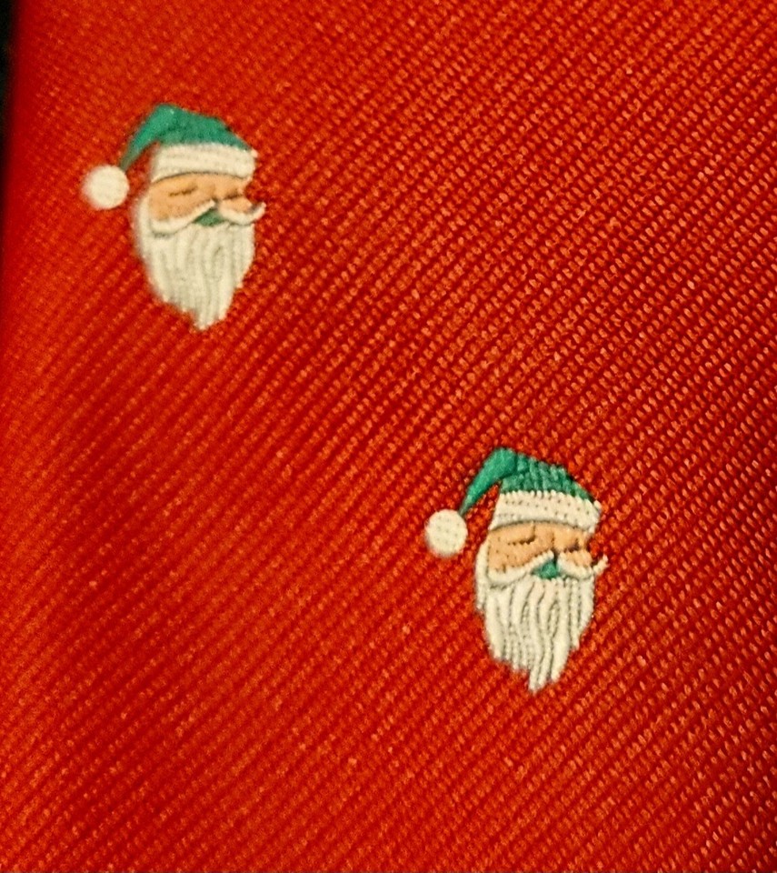 Daniel Adam Santa Claus Christmas Tie | eBay