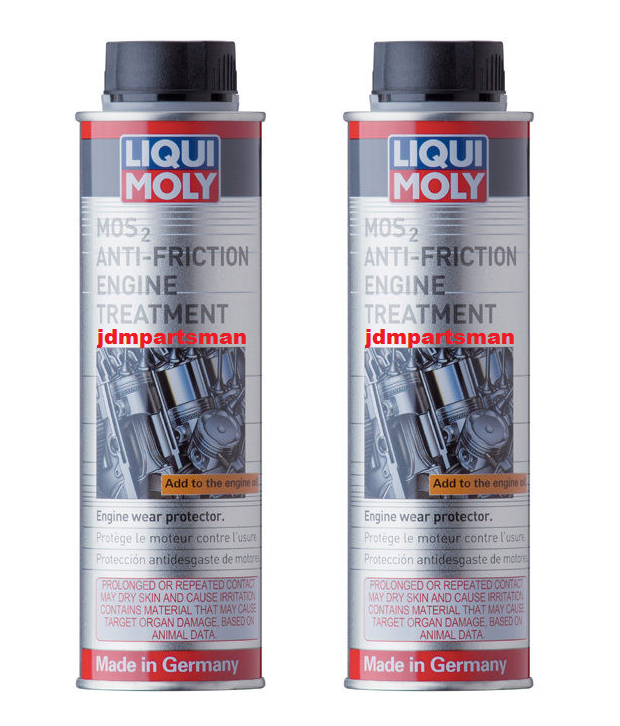 2x Liqui Moly MoS2 Anti Friction Treatment Engine Oil Additive LM 2009 ...