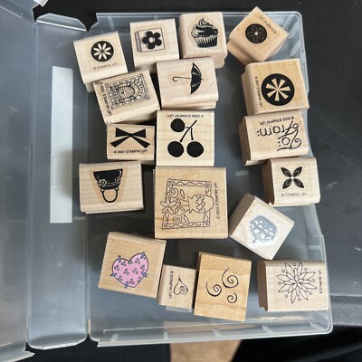 Stampin Up Stamp Set Cute Tiny Things 17 Piece | eBay