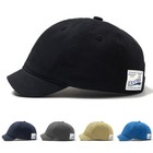 Short Brim Soft Top Baseball Cap Men Womens Casual Adjustable Caps ...