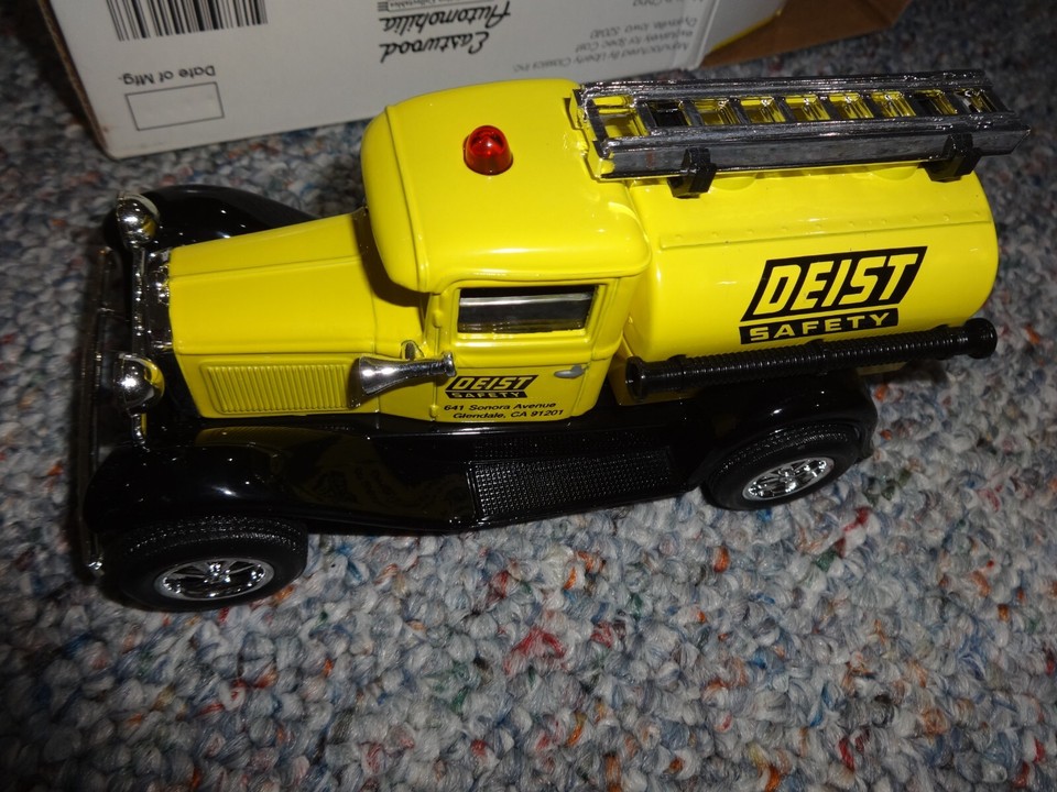 Eastwood Diest Safety Model A Street Rod Fire Tanker Coin Bank | eBay