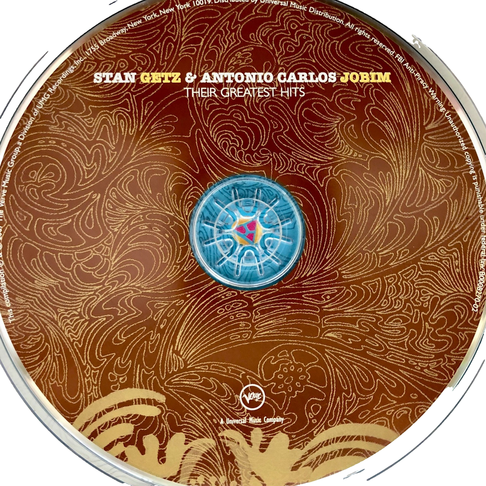 Stan Getz & Antonio Carlos Jobim : CD ~ Their Greatest Hits [VERVE 2007 ...